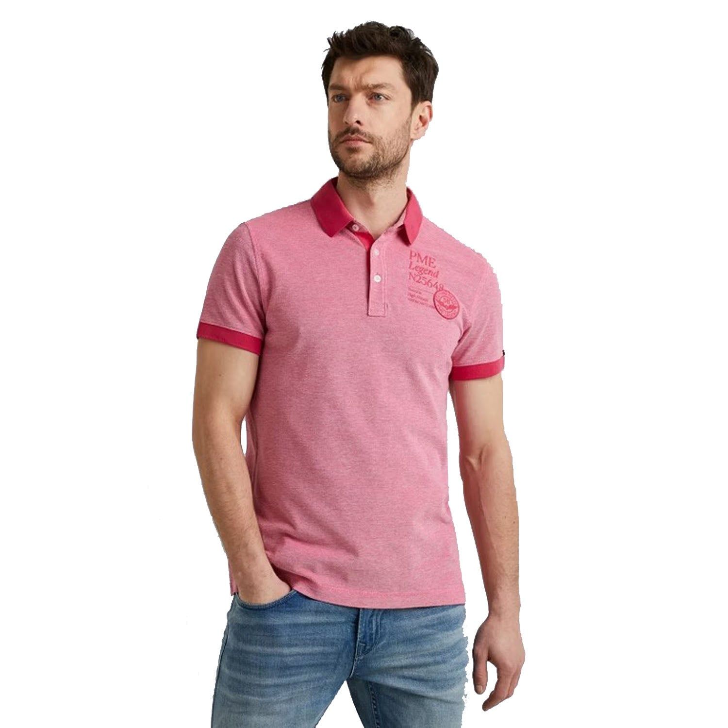PME Legend Short Sleeve Polo Two Tone | DAKA Sport & Lifestyle